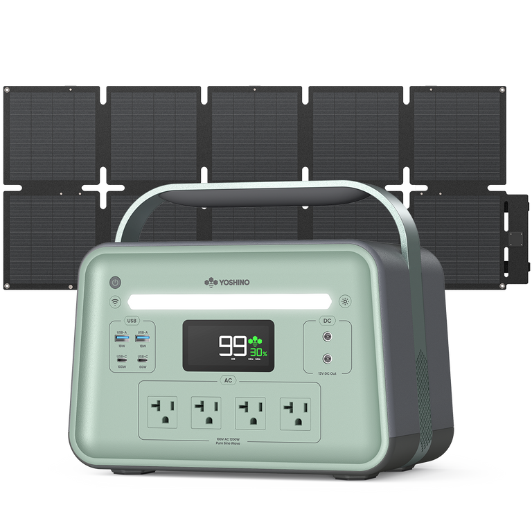 YOSHINO POWER B1200 SST + CP10 セット | ソーラー発電セット